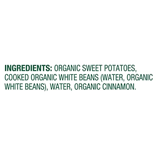 Sprout Organics, Sweet Potato, White Beans & Cinnamon, 6+ Month Pouches, 3.5 oz (12-count)