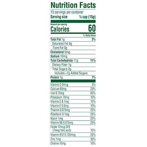 Gerber Baby Cereal Organic 2nd Foods, Grain & Grow, Oatmeal Banana, 8 Ounce (Pack of 6)