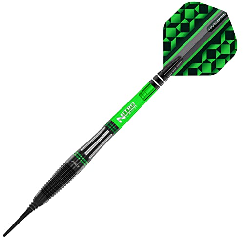 RED DRAGON Slipstream 18 Gram Softip Premium Tungsten Darts Set with Flights and Stems