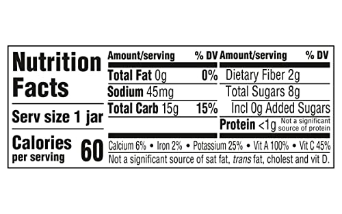 Gerber Organic 2nd Foods Baby Food Apple Sweet Potato & Carrot with Cinnamon (Pack of 4)