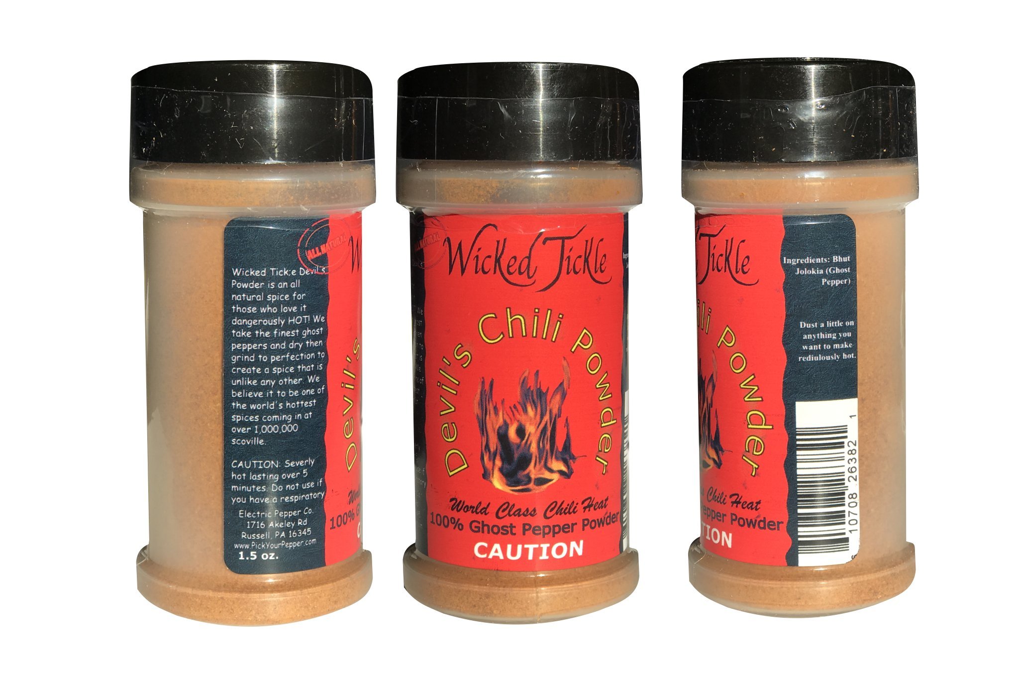 Ultimate Ghost Pepper Hot Sauce Gift Set Hot Spice Gift Pack Wicked Tickle