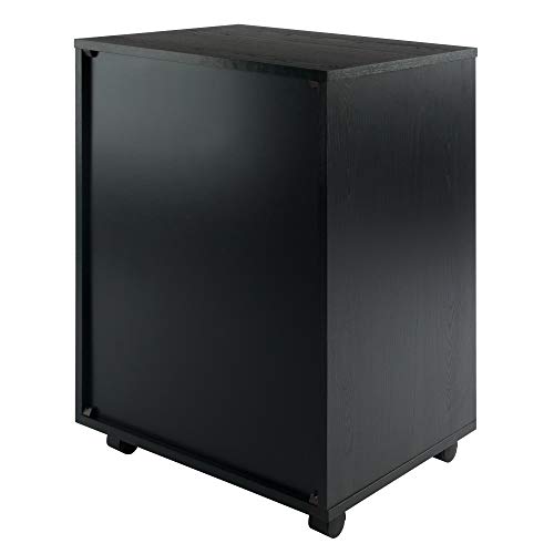 Winsome Halifax Storage/Organization, 5 drawer, Black