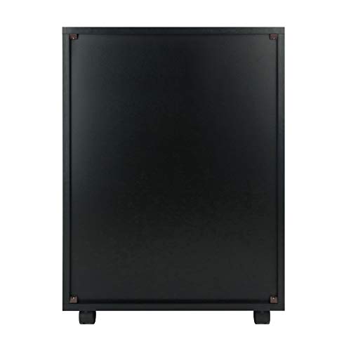 Winsome Halifax Storage/Organization, 5 drawer, Black