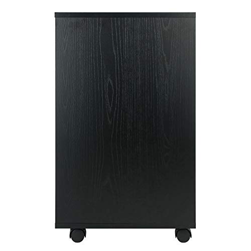 Winsome Halifax Storage/Organization, 5 drawer, Black