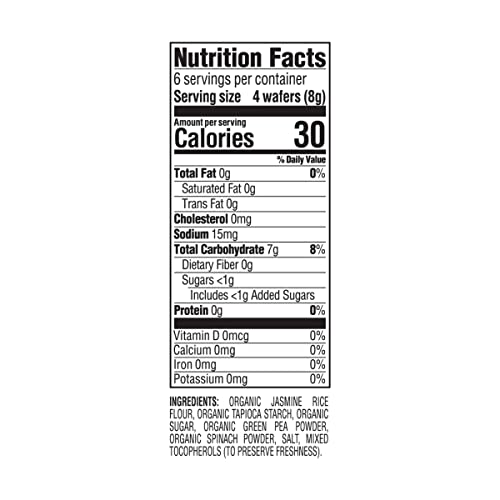 Happy Baby, Baby Food Teether pea Spinach Organic 0.14 Ounce (Pack of 12)