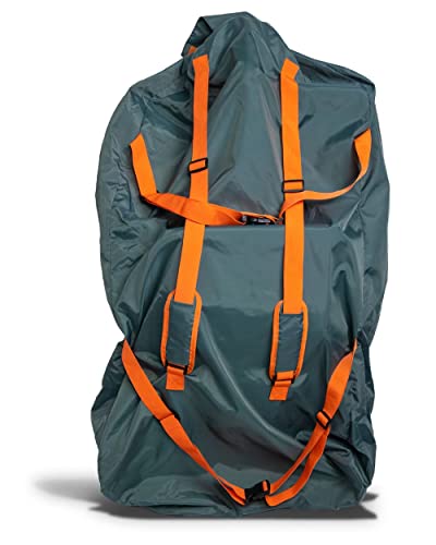 Extra Large - Heavy Duty Stroller Gate Check Bag | Waterproof | Compatible with: WONDERFOLD, BOB, VEER, JEEP WAGON, ETC. | Fits most car seats, stroller wagons, double and Jogging Strollers
