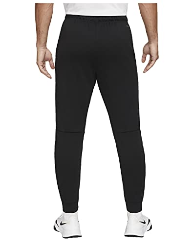 Nike Therma Men's Dri-FIT Tapered Training Pants (as1, Alpha, s, Regular, Regular, Black, Small)