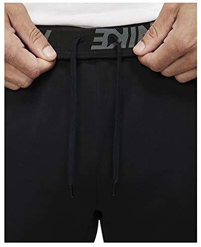 Nike Therma Men's Dri-FIT Tapered Training Pants (as1, Alpha, s, Regular, Regular, Black, Small)
