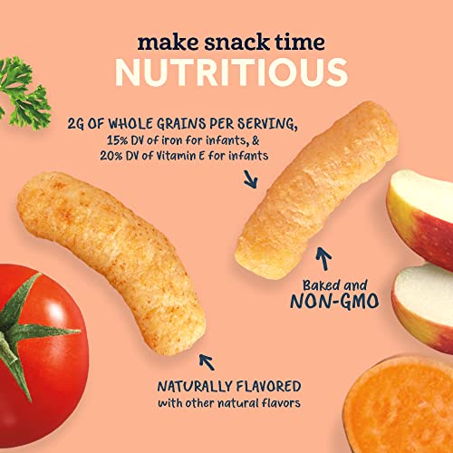Gerber Lil' Crunchies, Apple Sweet Potato, 1.48 Ounce (Pack of 6)