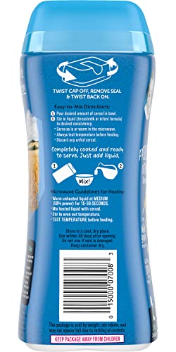 Gerber Cereal for Baby 2nd Foods Cereal, Probiotic Oatmeal Banana Cereal, Made with Whole Grains, Real Fruit & Probiotics, 8-Ounce Canister (Pack of 10)