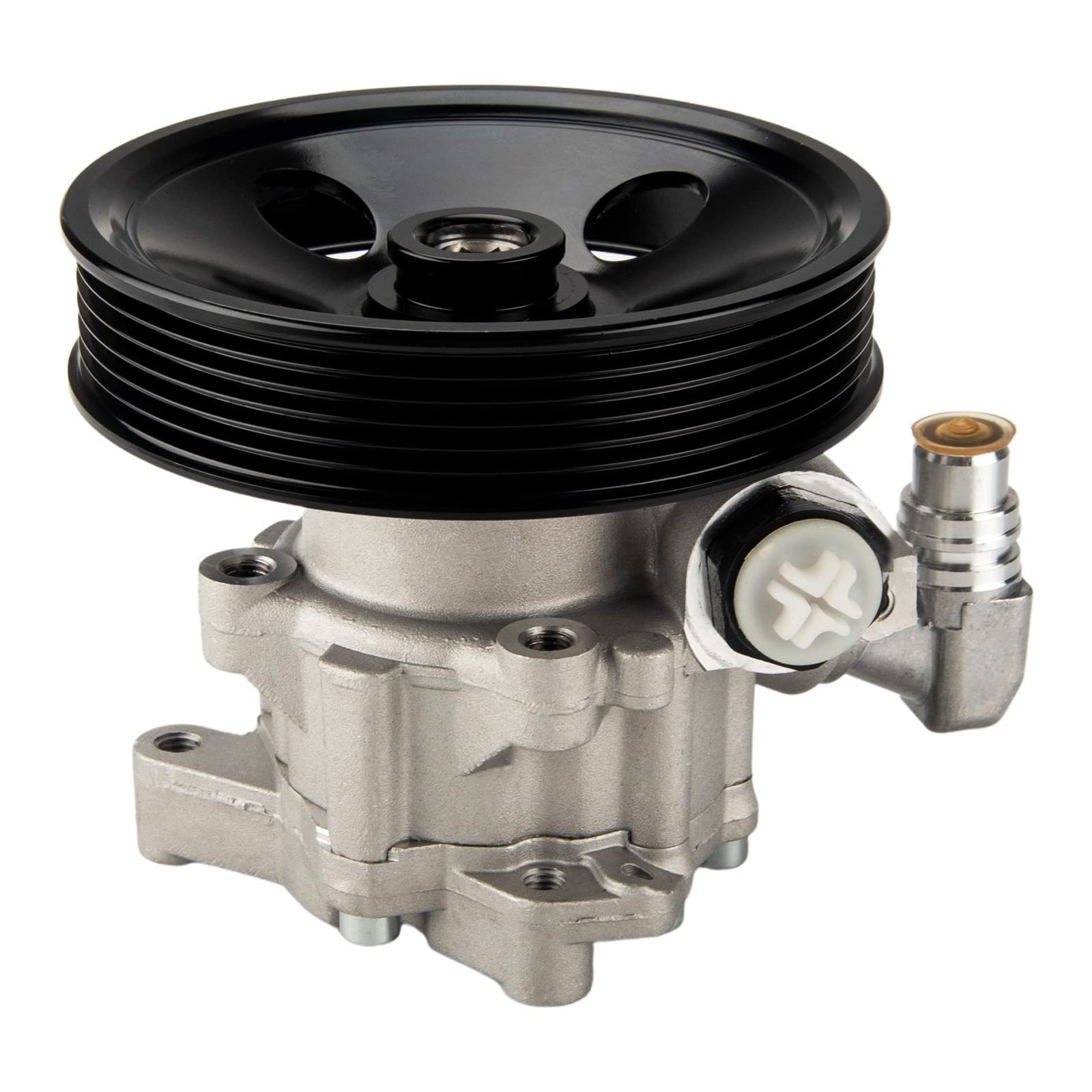 PHILTOP 21-5294 Power Steering Pump Fit For ML320 1998-2003 3.2L, ML430 1999-2001 4.3L, ML55 AMG 2000-2003 5.5L Power Steering Pump with Pulley