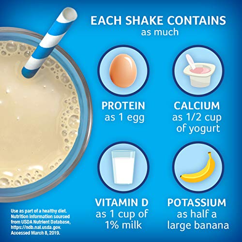 PediaSure Grow & Gain Non-GMO and Gluten-Free Shake Mix Powder, Nutritional Shake For Kids, With Protein, Probiotics, DHA, Antioxidants*, and Vitamins & Minerals, Vanilla (48 servings – 6 cans)