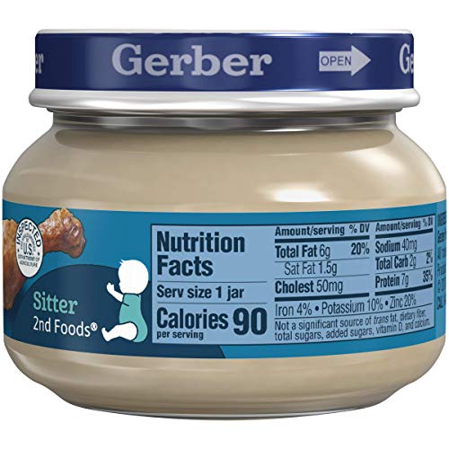 Gerber 2nd Foods Chicken and Chicken Gravy - 2.5 oz. 12 Pack