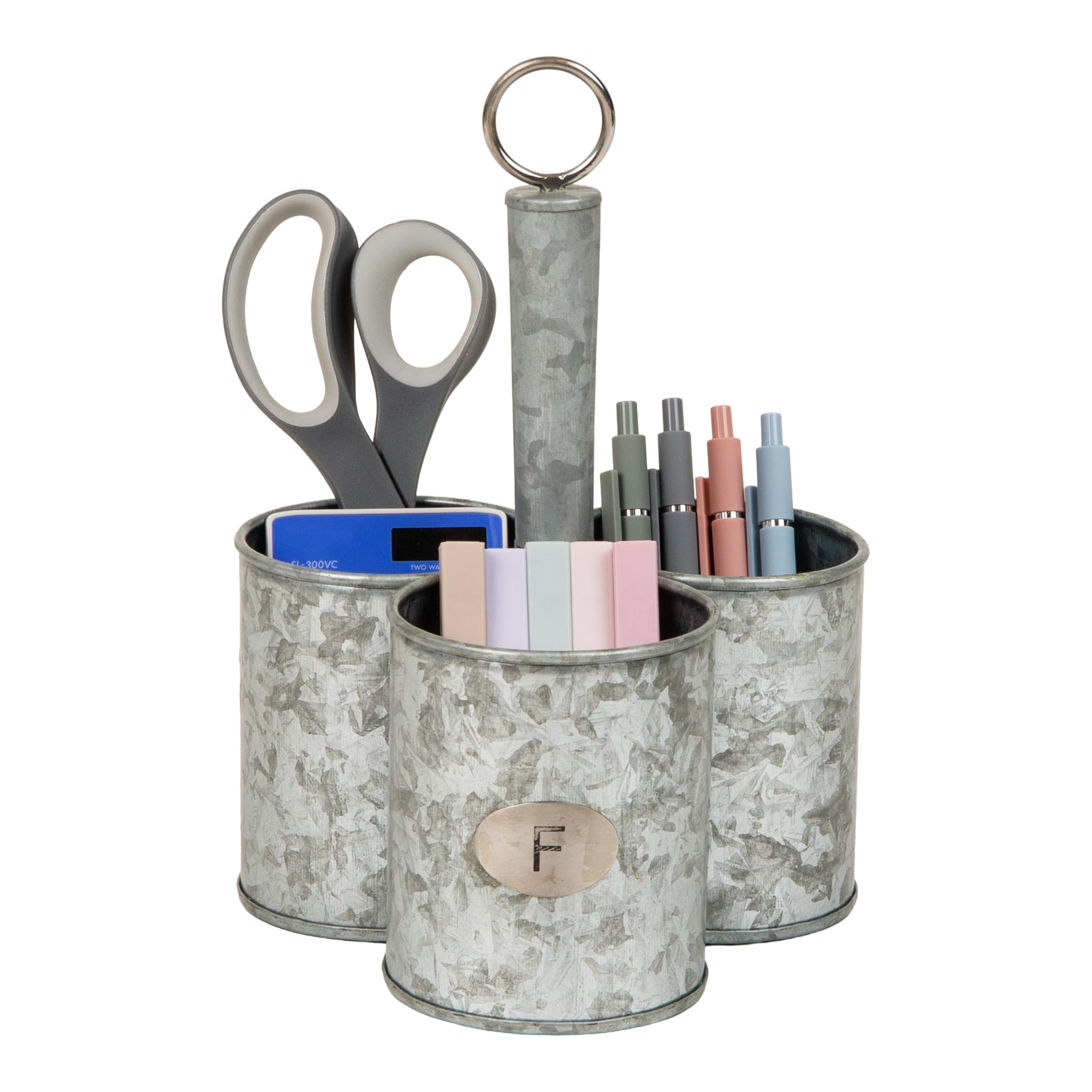 Mind Reader , Cutlery, Silverware Organizer, Utensil Caddy, Multi-Purpose Holder, Silver, One Size, Black Mesh