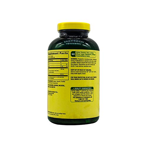 Spring Valley - Fish Oil 1000 mg, 300 Softgels