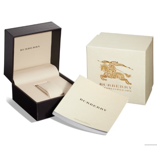 Burberry Men's BU9006 Large Check Two Tone Stainless Steel Bracelet Watch