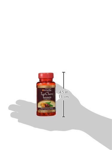 Puritan's Pride Tart Cherry Turmeric Complex-60 Capsules
