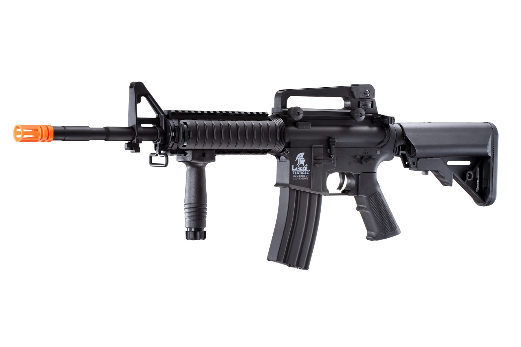 lancer tactical lt-04b m16 ris electric airsoft gun metal gear fps-400(Airsoft Gun)