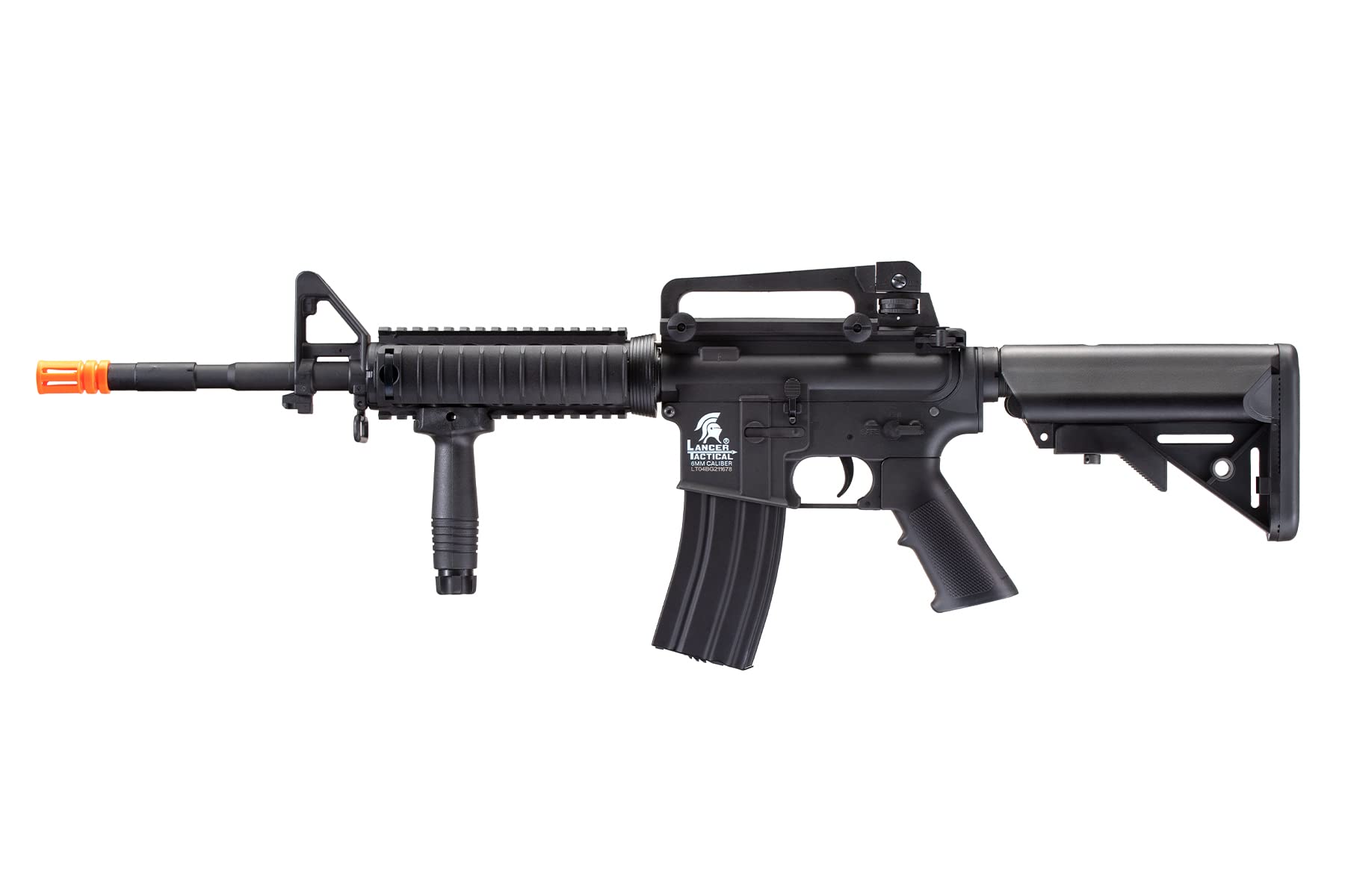 lancer tactical lt-04b m16 ris electric airsoft gun metal gear fps-400(Airsoft Gun)