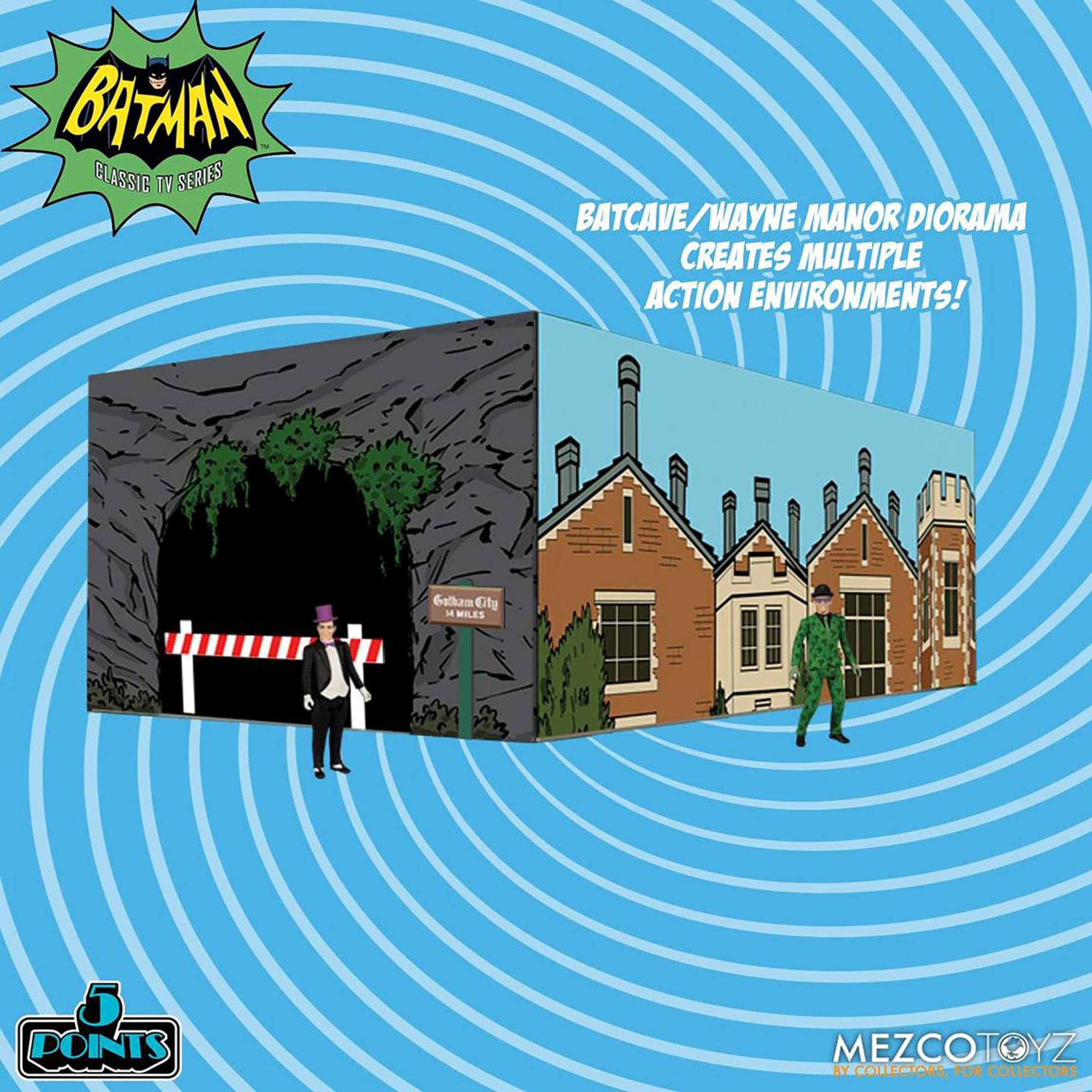 Mezco Batman (1966): Deluxe Boxed Set