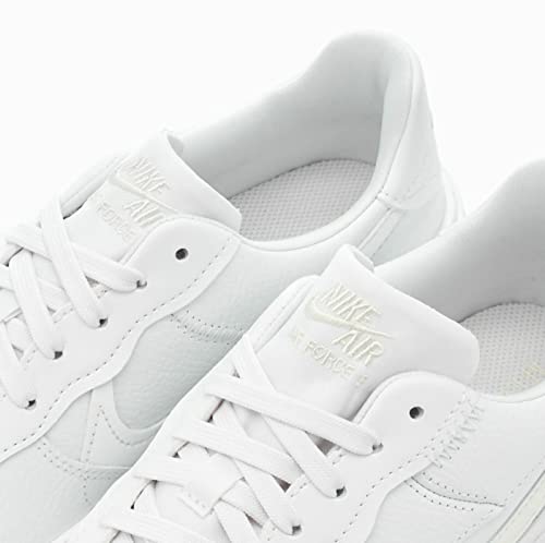 Nike Womens Air Force One PLT.AF.ORM Sneakers (White/Summit White-White-White, 7.5)