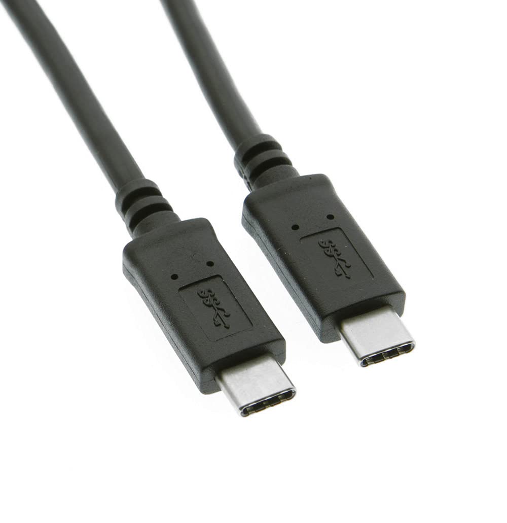 cablecc Reversible Design USB 3.0 3.1 Type C Male Connector to Male Data Cable for Tablet &Mobile Phone & Hard Disk Drive
