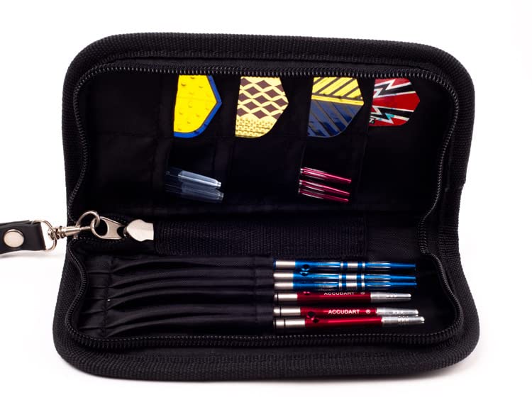 NAYANPOS High-grade cloth, Darts Carrying Case for Darts, Dart Tips, Dart Shafts, Dart Flights, and More Dart Accessories