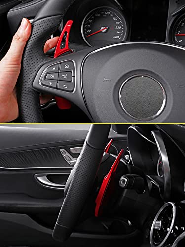 QUNINE for Mercedes Benz GLC CE Class X253 W205 W213 MB FLAC 292 W166 W167 Car Steering Wheel Paddle Shifter