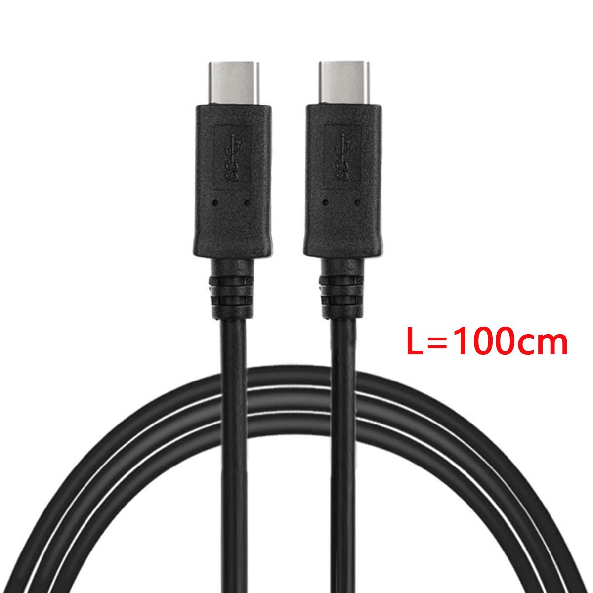 cablecc Reversible Design USB 3.0 3.1 Type C Male Connector to Male Data Cable for Tablet &Mobile Phone & Hard Disk Drive