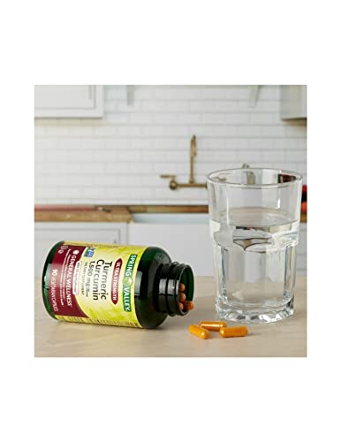 Spring Valley Turmeric Curcumin, Ultra Strength, 1,500 mg, 90 Count + STS Fridge Magnet.