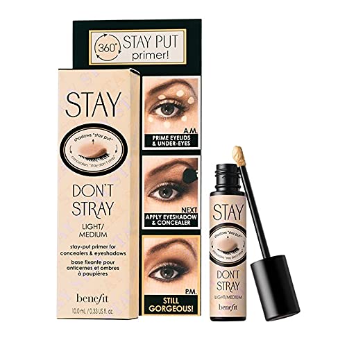 Benefit Cosmetics Stay Don't Stray Stay-Put Primer for Concealers & Eye Shadows, light/medium