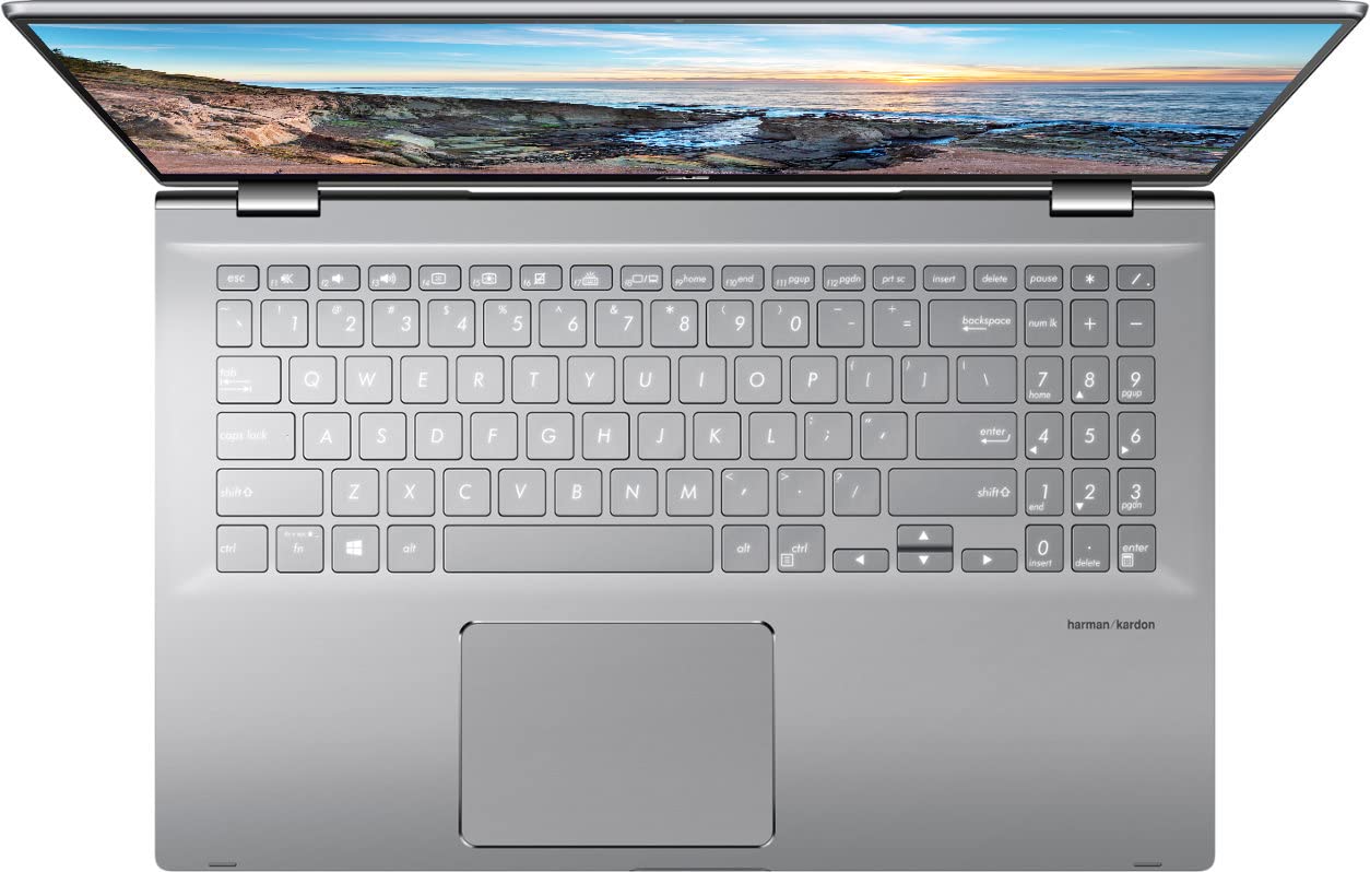 ASUS Touchscreen 15.6'' ZenBook Laptop with Windows 11 Pro, Full HD IPS Display, AMD Ryzen 7 5700U Processor, NVIDIA GeForce MX450, Backlit Keyboard, Gray (8GB RAM | 1TB PCIe SSD)