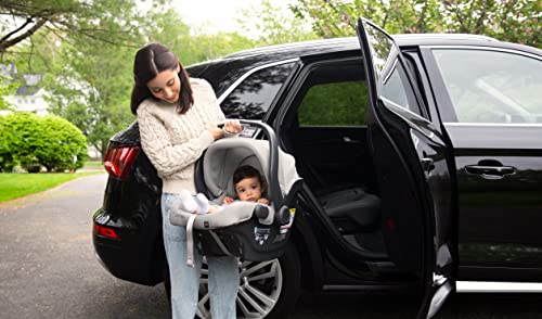 MESA V2 Infant Car Seat- Jake (Charcoal) + Base for MESA/MESA V2