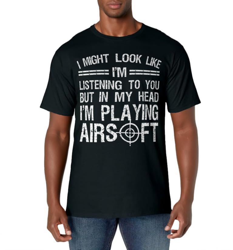 Cute Airsoft Art Men Women Tactical Shooting Combat Sport T-Shirt