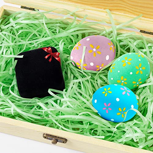 Easter Grass, Easter Grass Basket Filler, Suitable for Easter Party Decoration, Gift Wrapping, Easter Basket Filler