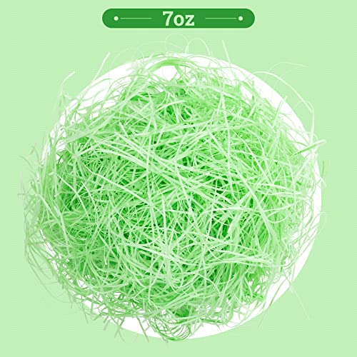 Easter Grass, Easter Grass Basket Filler, Suitable for Easter Party Decoration, Gift Wrapping, Easter Basket Filler