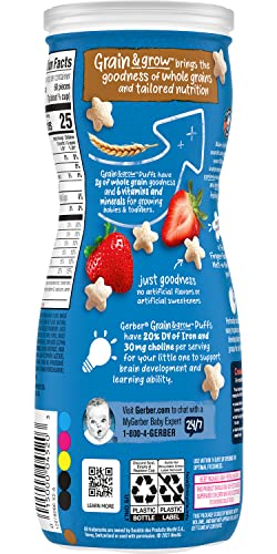 Gerber Graduates Puffs (Strawberry Apple)