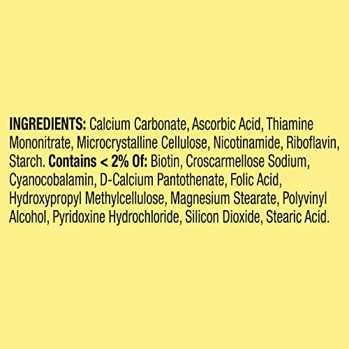 Super Vitamin B-Complex Tablets. Includes Luall Fridge Magnetic + Spring Valley Super Vitamin B-Complex Tablets Dietary Supplement (500 Tablets)
