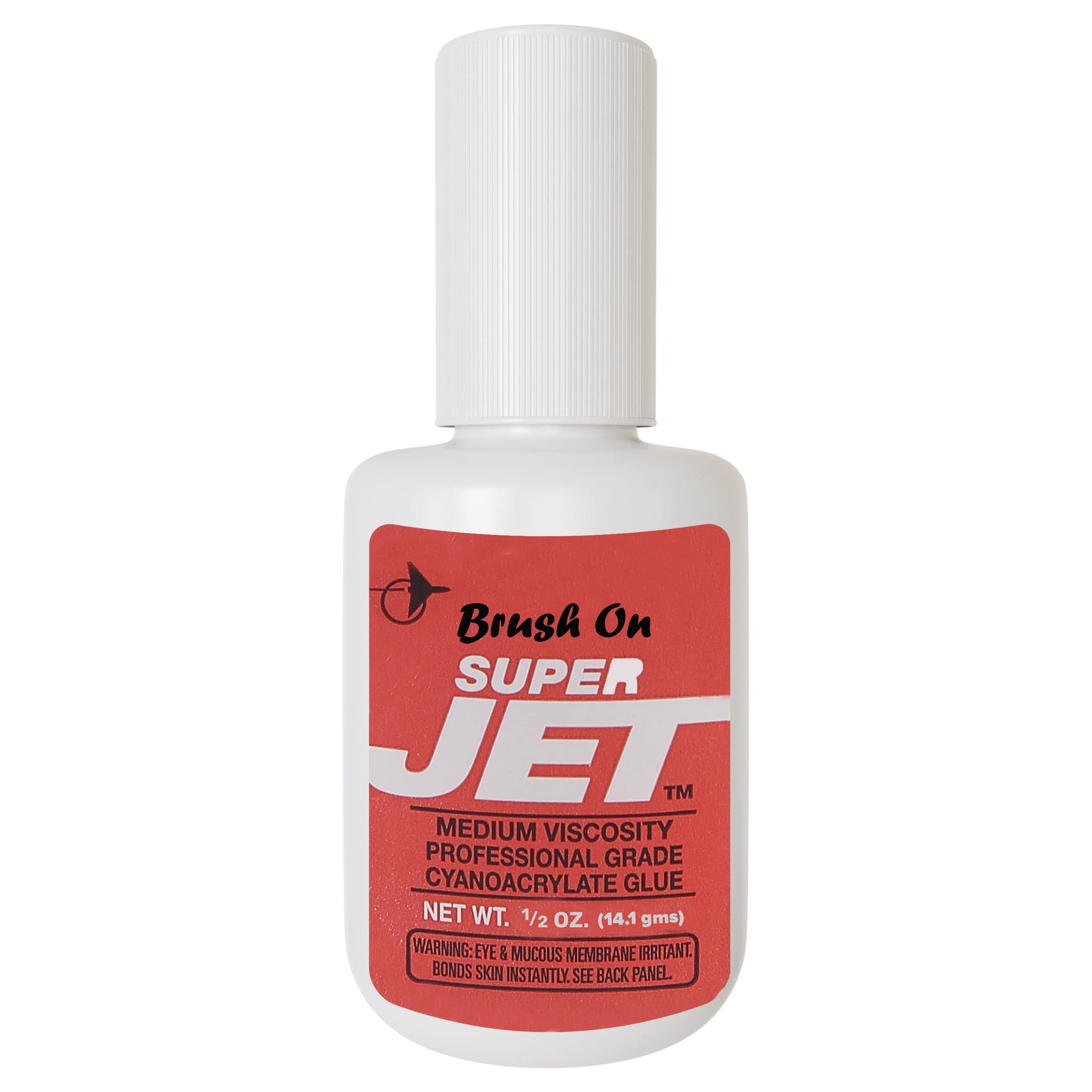 Jet Glue Brush-On Super Jet - Ideal for all Instant Bond Situations