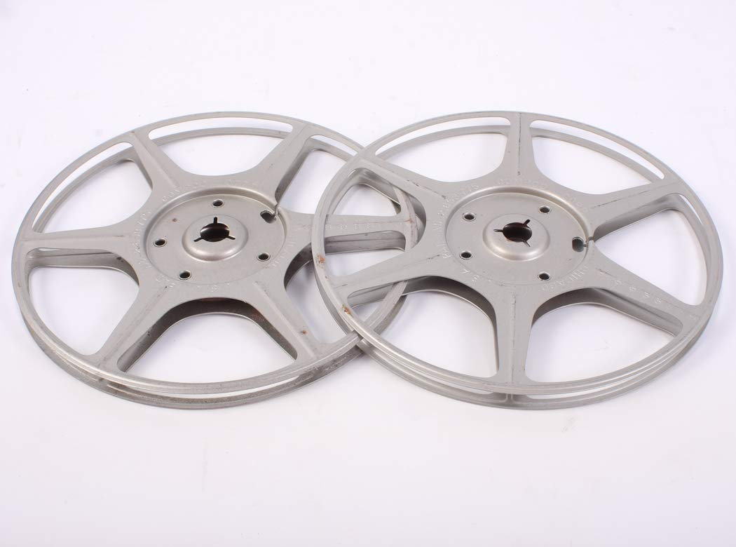 Super 8MM Art Deco MOVIE FILM REEL, 400FT, Set of 2