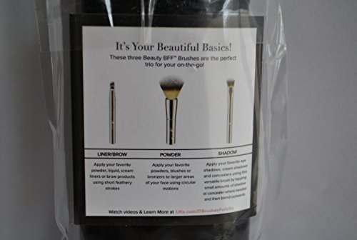 It Cosmetics Your Beautiful Basics 3-pc Face & Eye Travel Brush Set