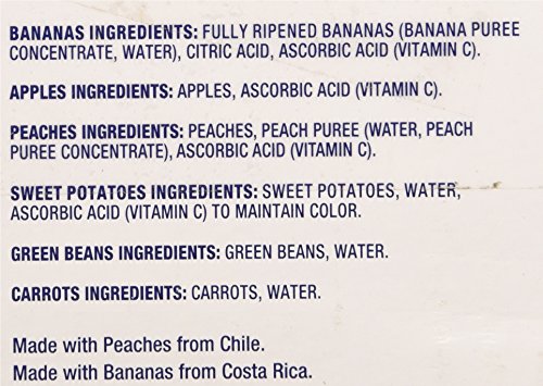 Gerber 1st Foods Assorted Fruits and Vegetables, 18-2 Ounce Packs