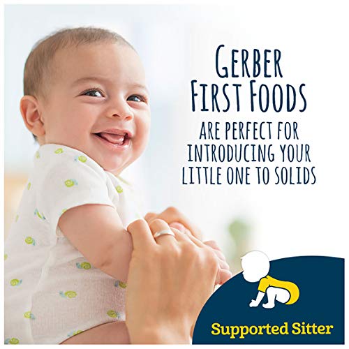 Gerber My 1st Fruits and Veggies Stage 1 Baby Food Starter Pack Bundle, 2 items, 2 Ounce Tubs, (12 Tubs Total)