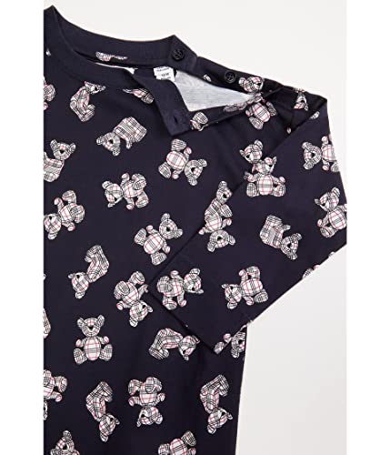 BURBERRY Baby Boy's Multi Bear One-Piece (Infant) Midnight Ip Pattern 6 Months