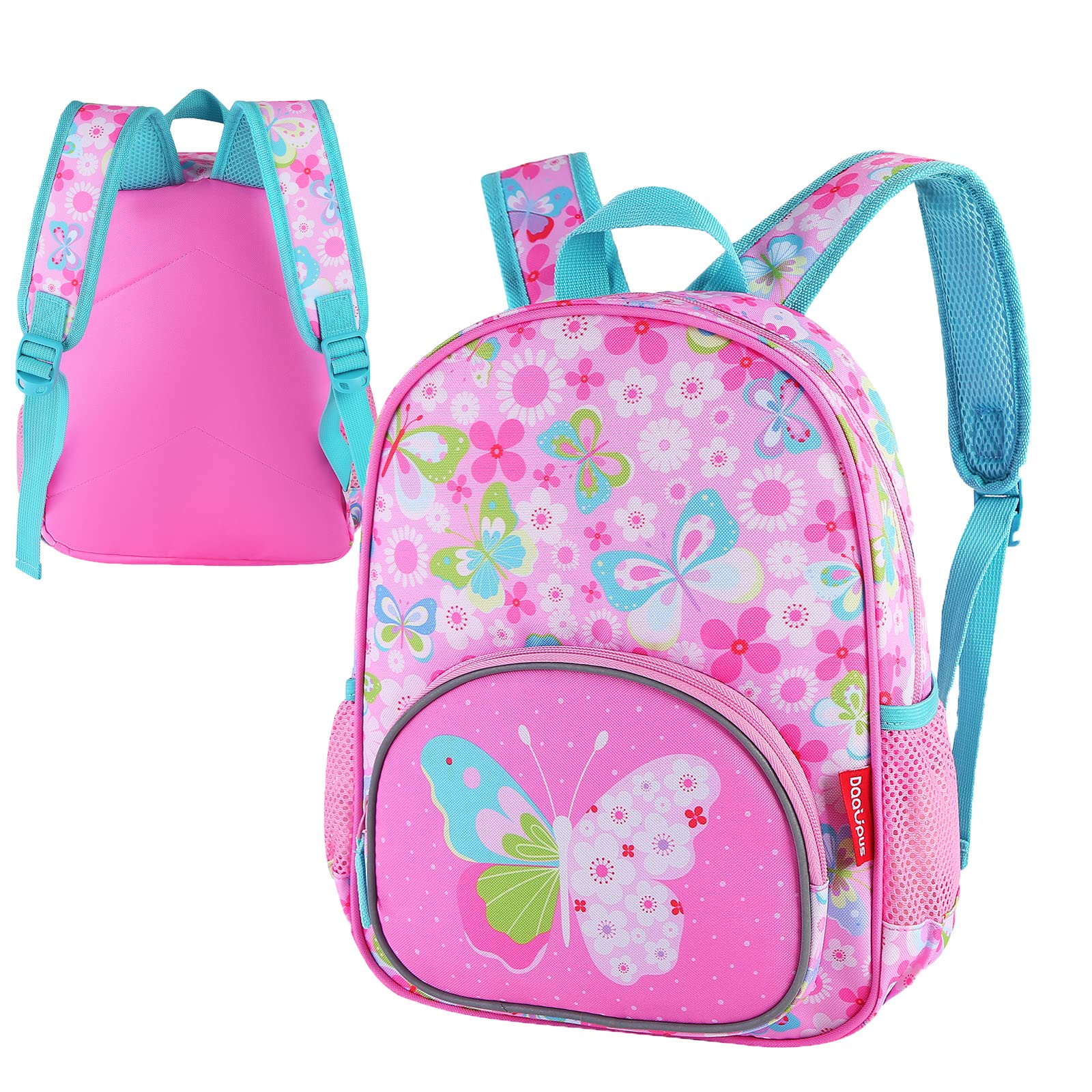 Daaupus 12-Inch girl preschool backpack,Kids Backpack for Boys & Girls, Perfect for Daycare and Preschool