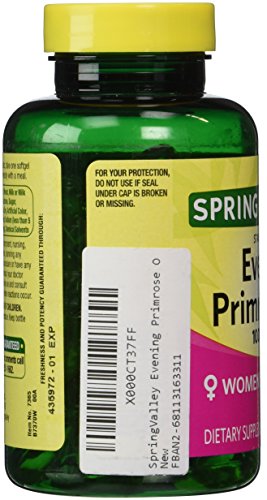Spring Valley - Evening Primrose Oil 1000 mg, 75 Softgels