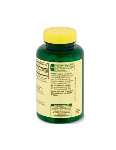 Spring Valley Fenugreek 610 mg, 100 Count + STS Fridge Magnet.