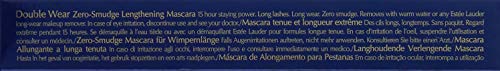 Estee Lauder Double Wear Zero-Smudge Lengthening Mascara, Black, 2 Fl Oz (Pack of 1)