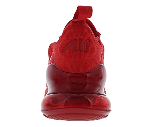 Nike boys Air Max 270 University shoes, University Red/University Red, 6 Big Kid