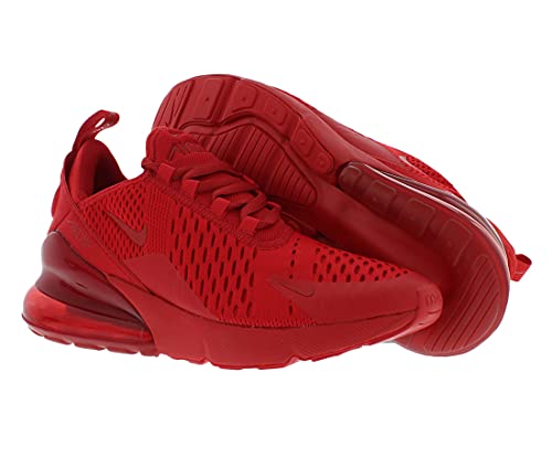 Nike boys Air Max 270 University shoes, University Red/University Red, 6 Big Kid